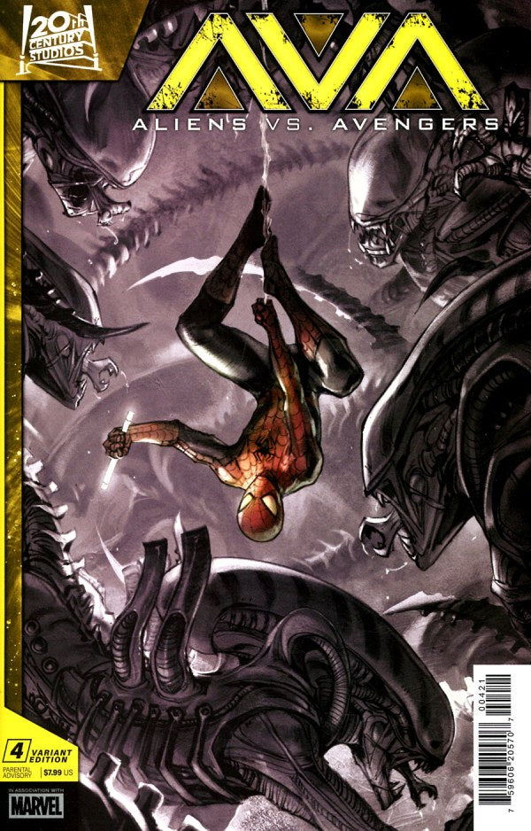 Aliens vs. Avengers #4 Jessica Fong Variant – Deep Shelves Bookshop